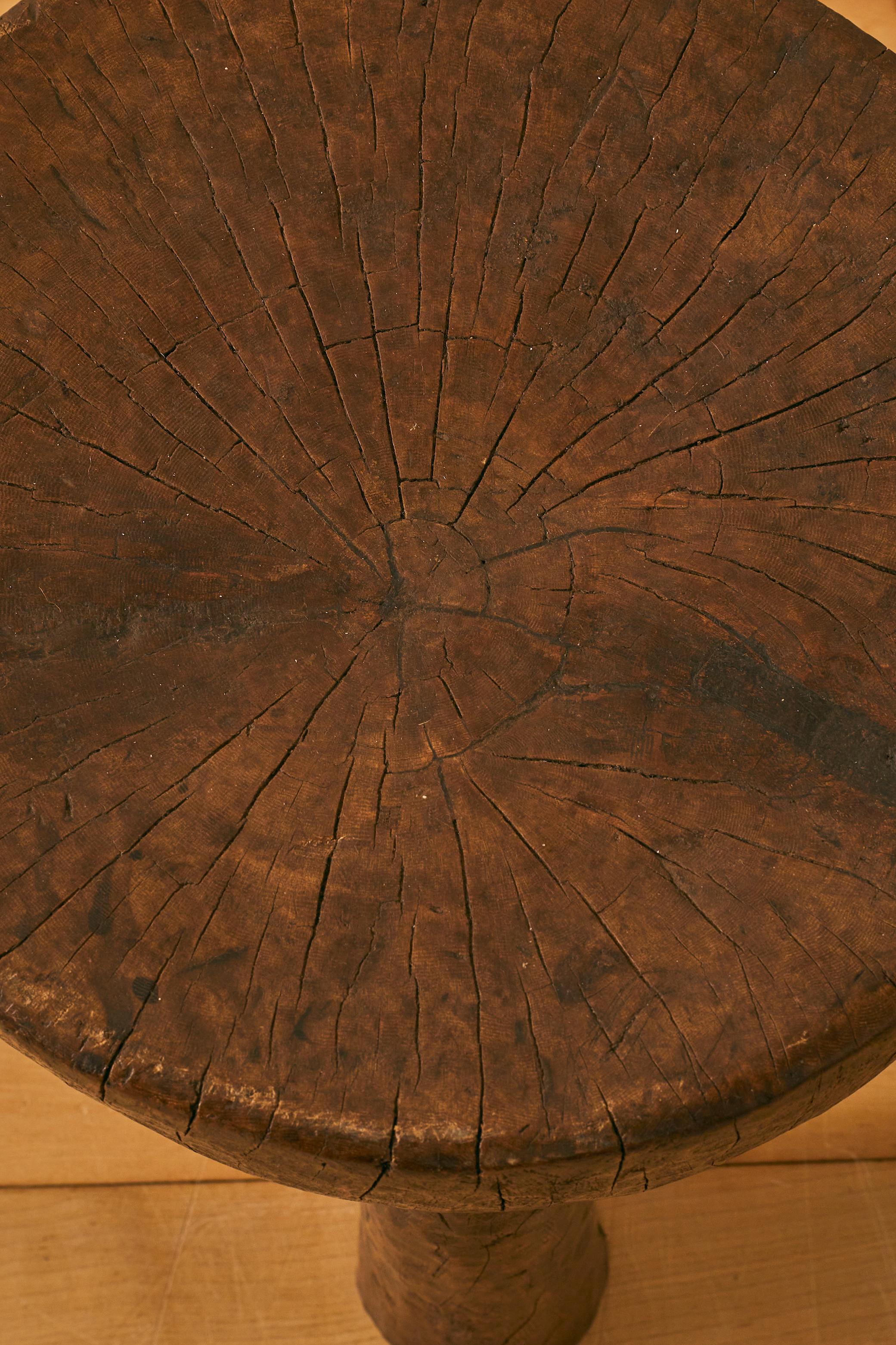 African Lobi Stool For Sale at 1stDibs
