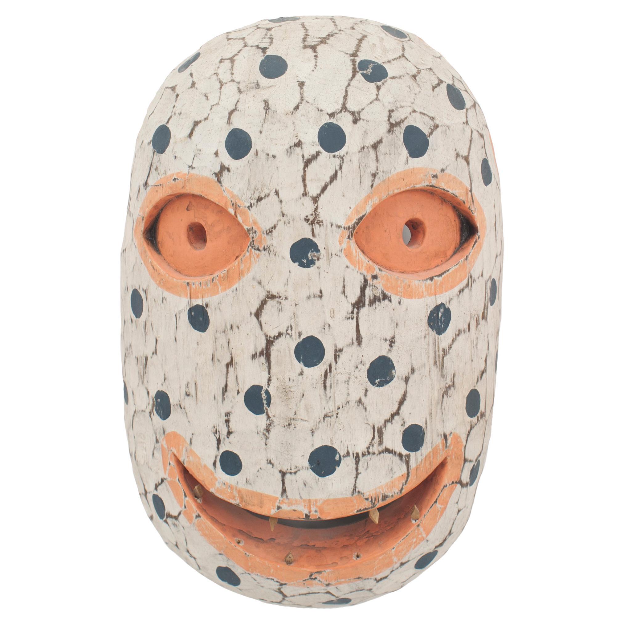 Ceramic African Mask by Anzengruber For Sale at 1stDibs