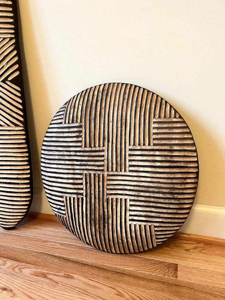 African Round shield For Sale at 1stDibs