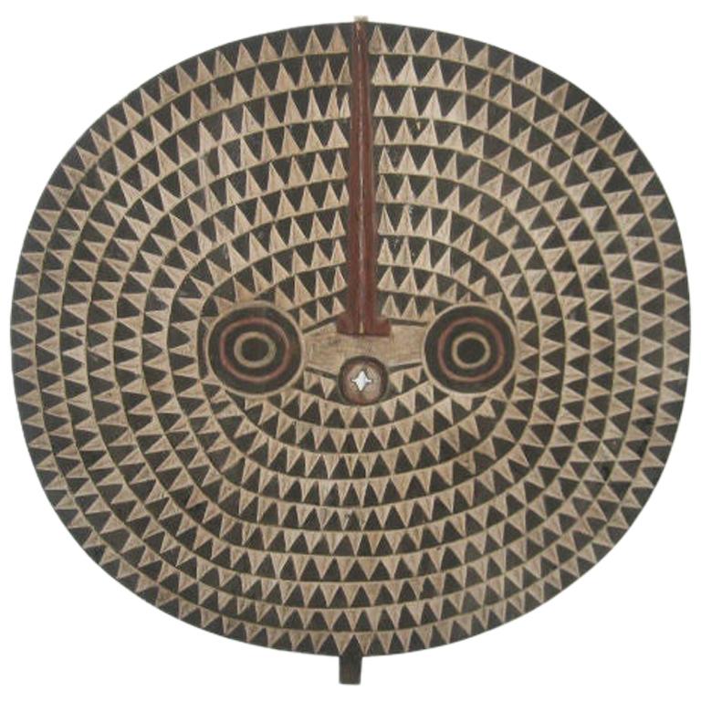 African Sun Mask from the Bobo Tribe at 1stDibs | bobo sun mask