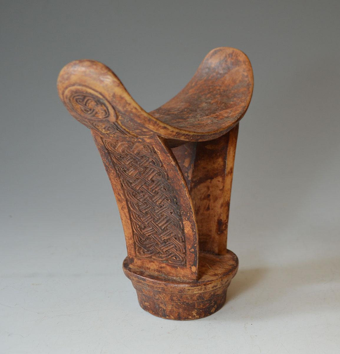 African Tribal Art Fine Old Boni Neck Rest Head Rest at 1stDibs ...