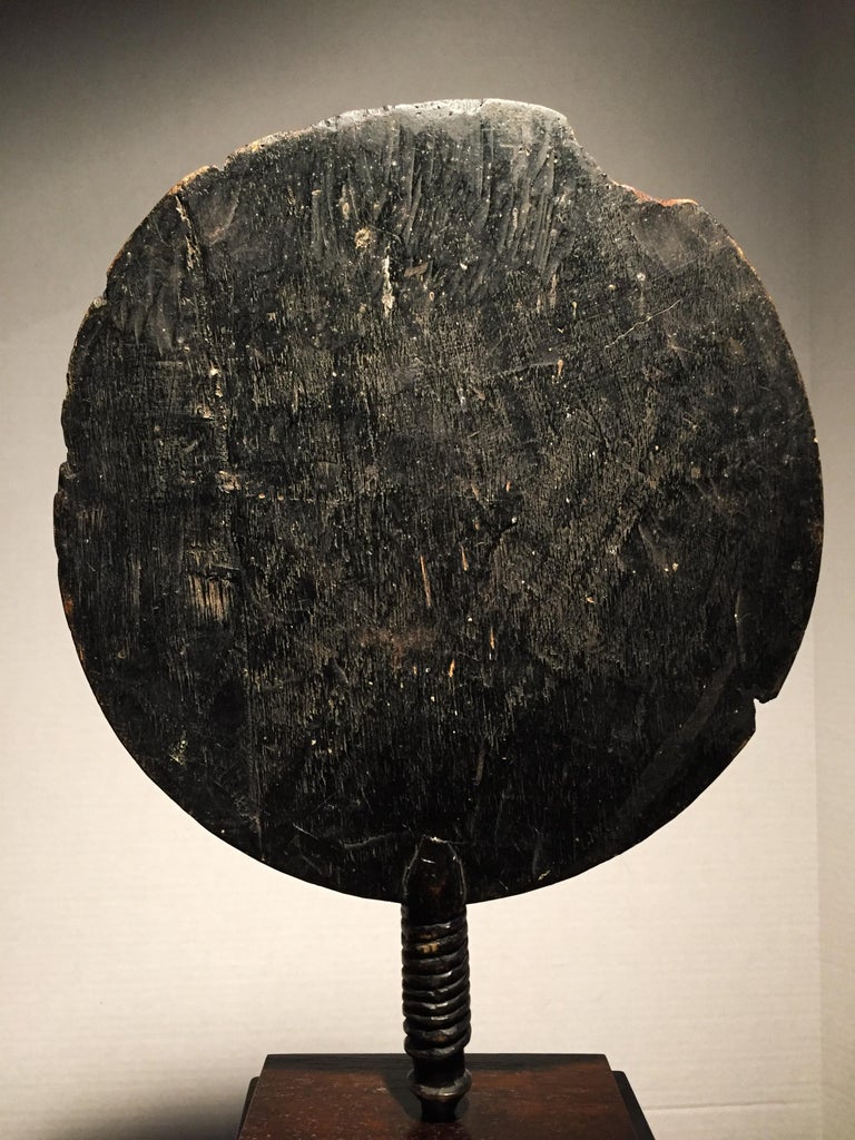 African Tribal Art Prestige Fan with Complex Designs at 1stDibs