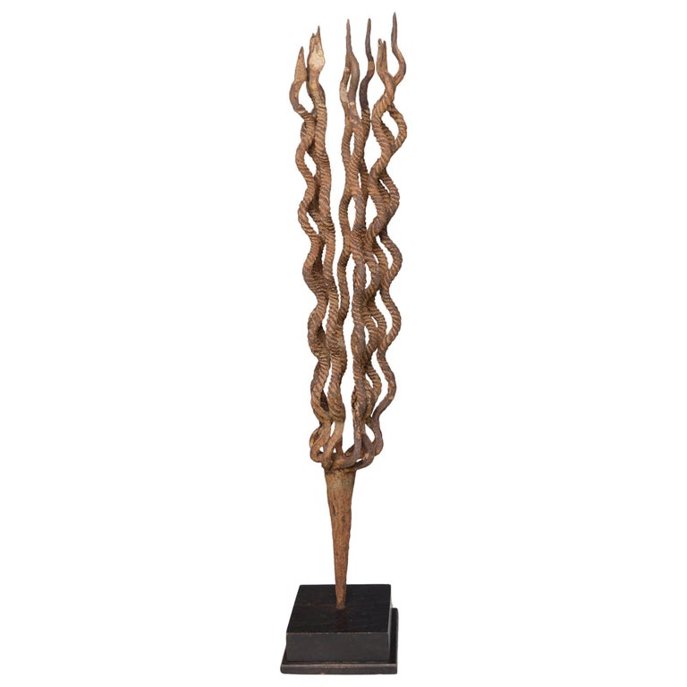 African Tribal Art Yoruba Metaphysical Spirit Markers Interior Design ...