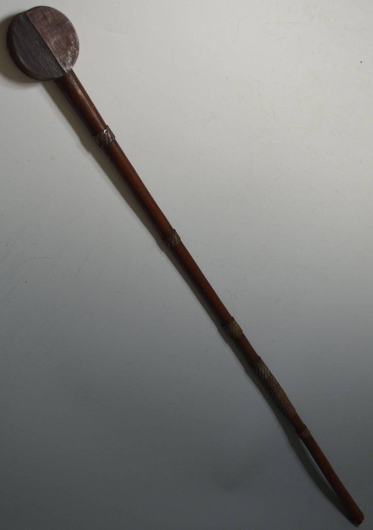 African Tribal Fine Rare Zulu Knobkerrie Staff at 1stDibs