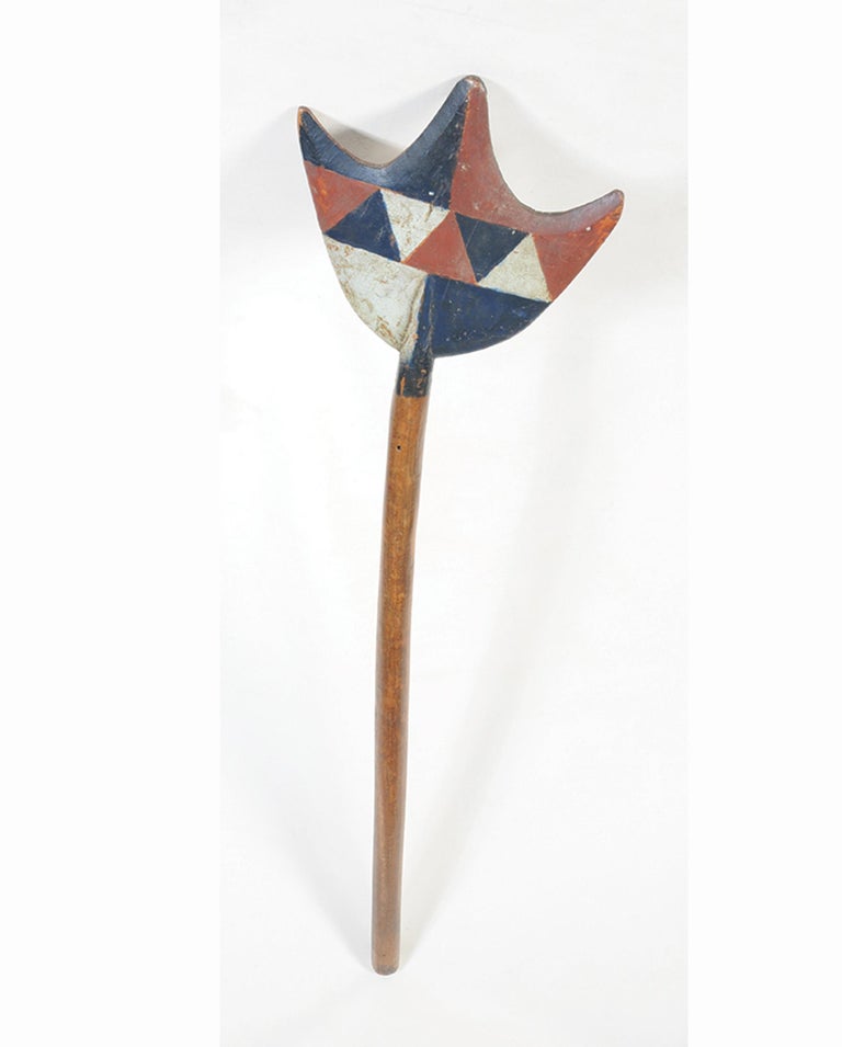 African Tribal Rare Douala Dance Paddle Cameroon Interior Design Home ...