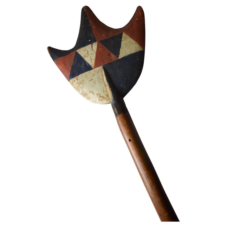 African Tribal Rare Douala Dance Paddle Cameroon Interior Design Home ...