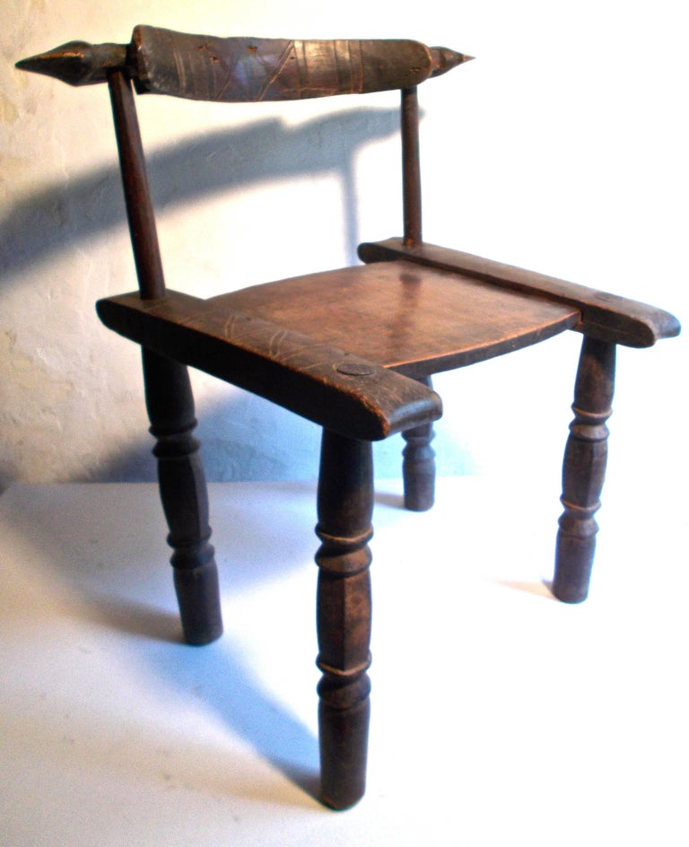 African Tribal Senufo Chair For Sale at 1stDibs