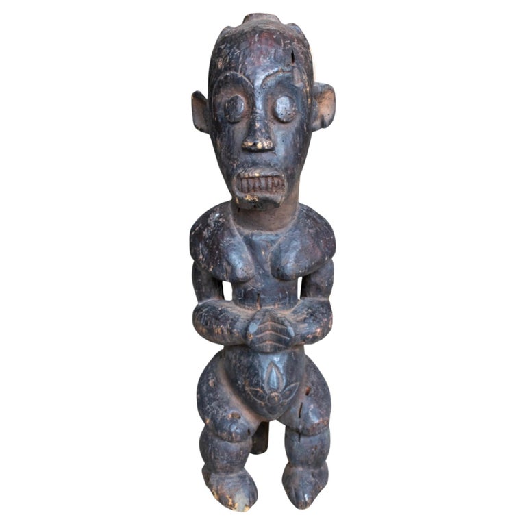 African Wooden Sculpture For Sale at 1stDibs