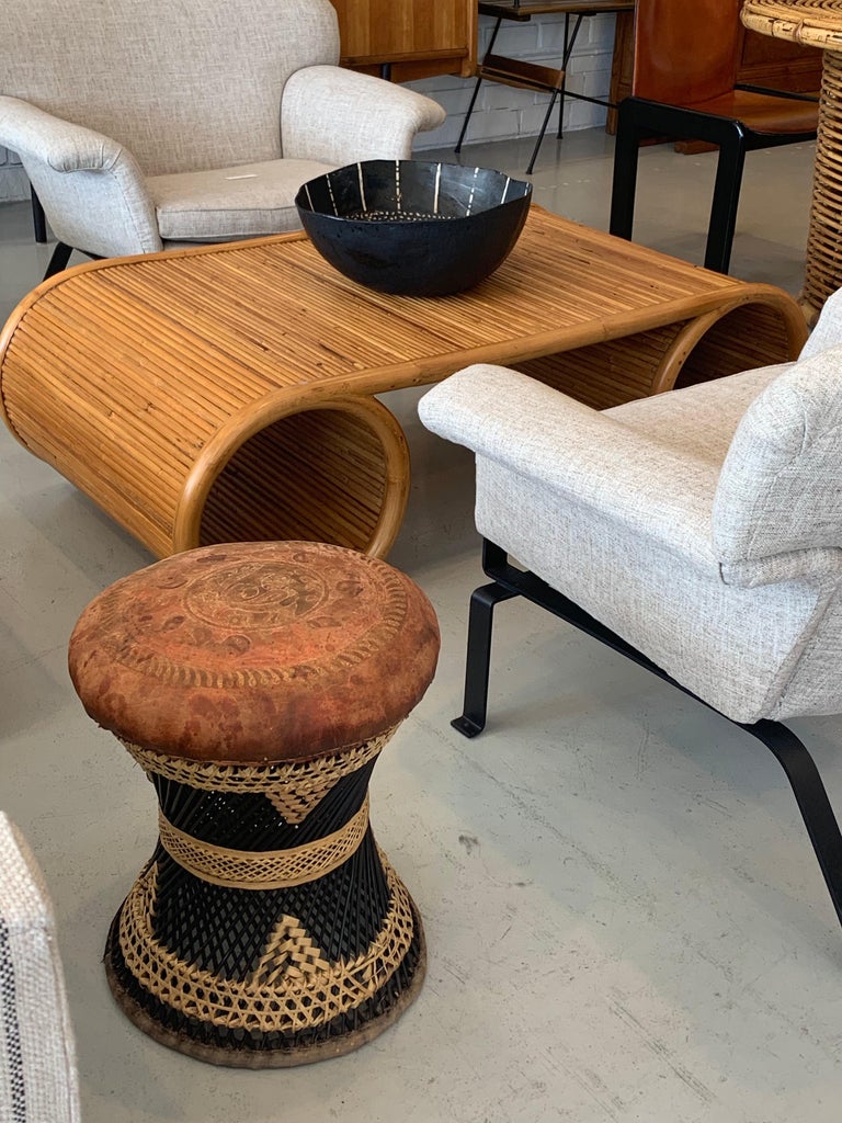 African Woven Stools at 1stDibs