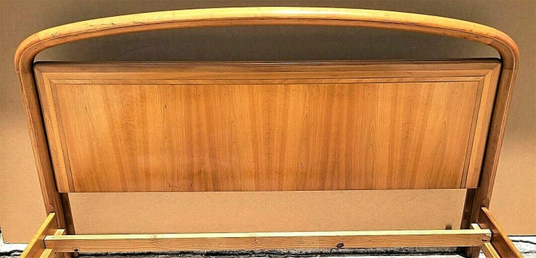 African Yellow Wood King Bed Frame For Sale at 1stDibs