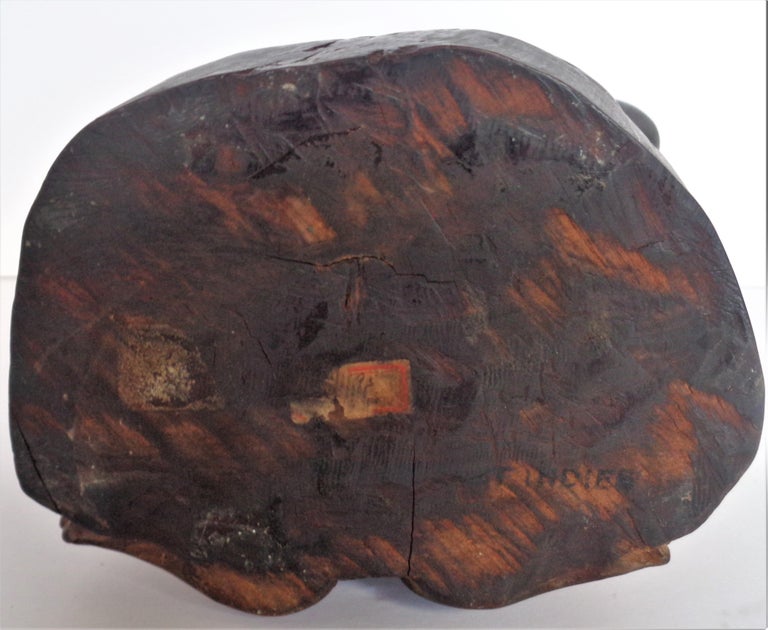 Afro Caribbean Wood Carving Male Ancestral Figure For Sale at 1stDibs ...