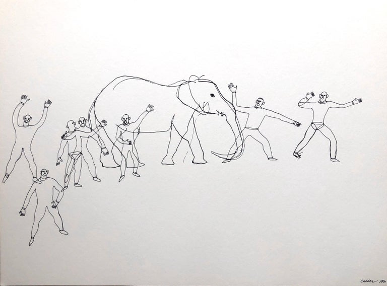 (after) Alexander Calder - Alexander Calder Circus Reproduction ...