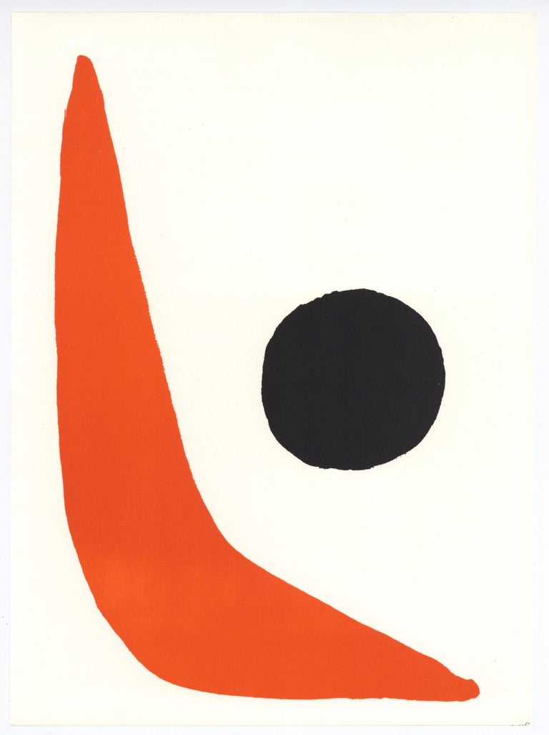 (after) Alexander Calder - lithograph For Sale at 1stDibs