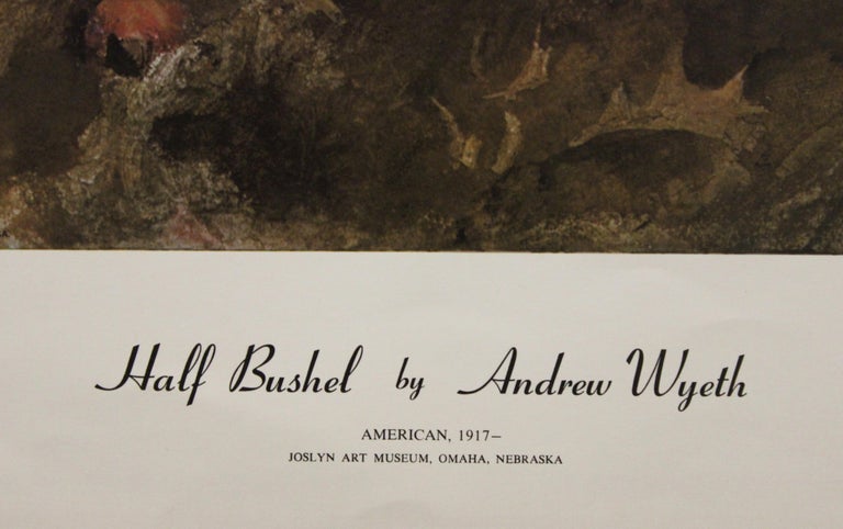 Half Bushel-Poster. Arthur A. Kaplan Co, Inc. For Sale at 1stDibs