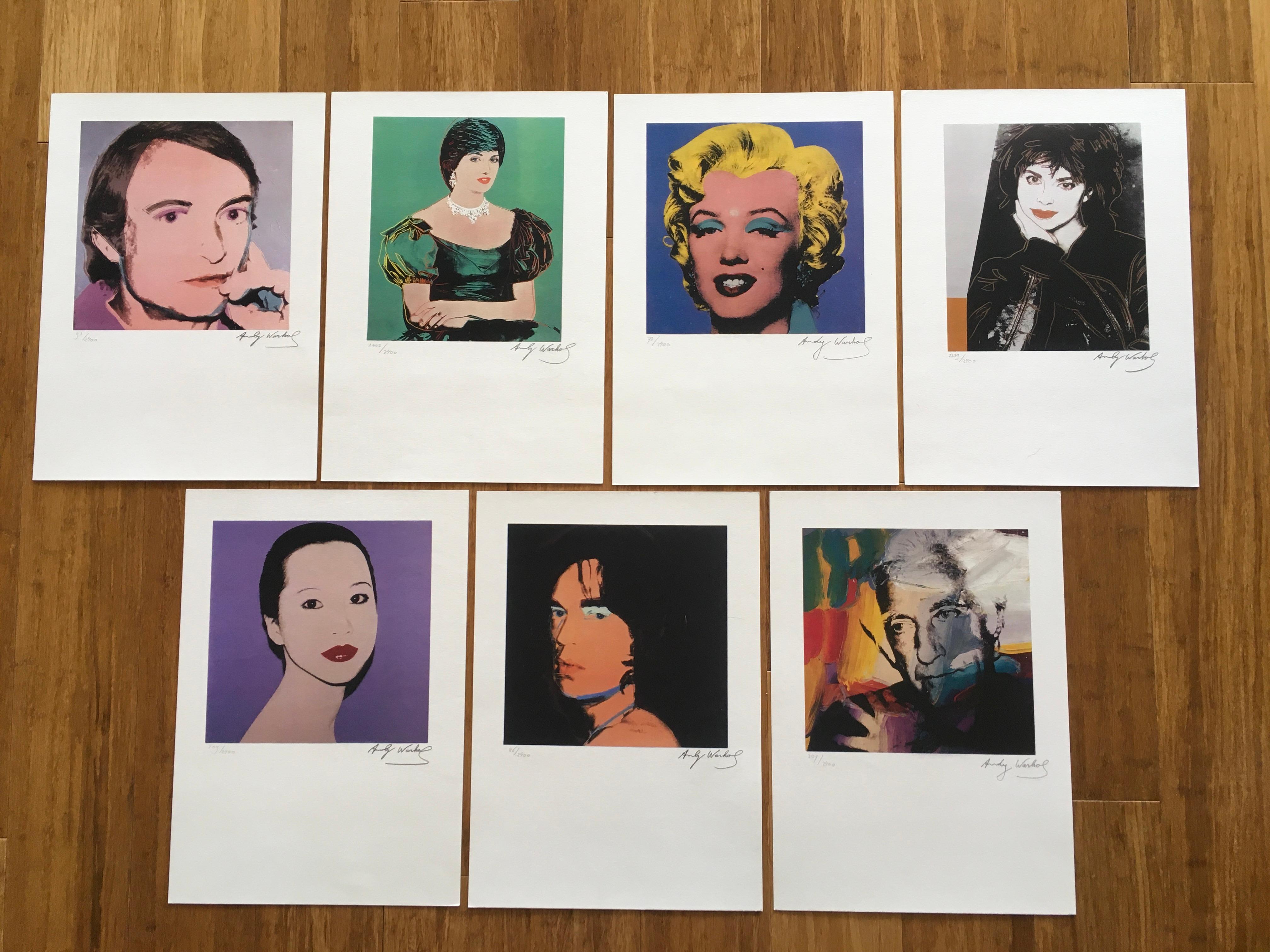 (after) Andy Warhol - Marilyn, Castelli Graphics Invitation, Pop Art ...