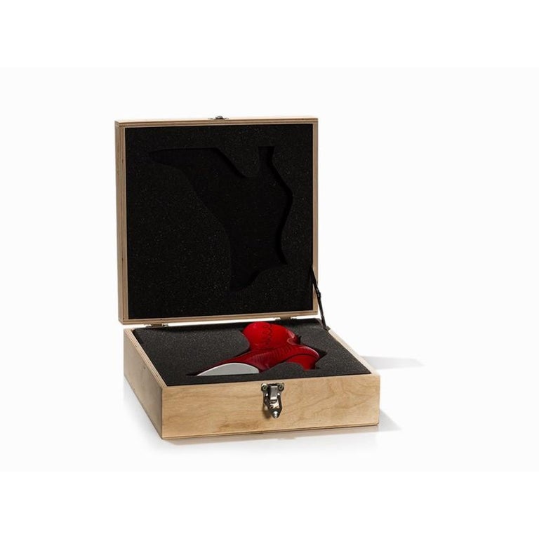 Andy Warhol, Red Christmas Shoe -Porcelain, Contemporary, Edition, Pop Art, Gift For Sale at 1stDibs