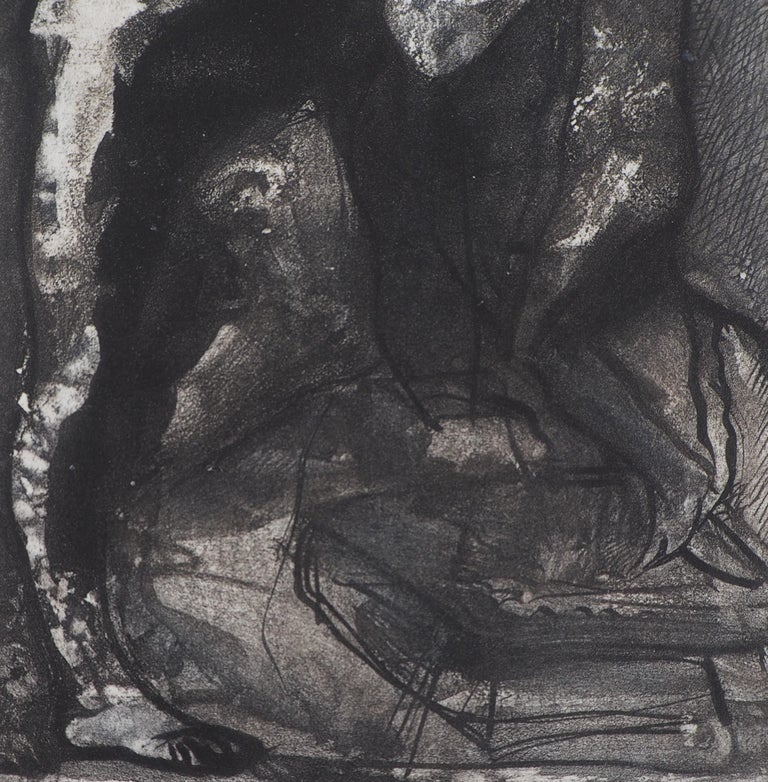 (after) Auguste Rodin - Michel-Ange - Etching, 1897 For Sale at 1stDibs