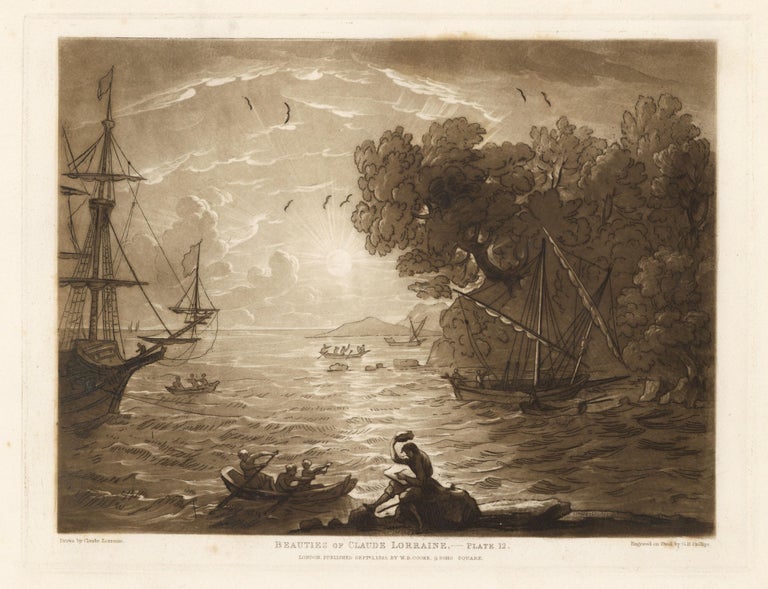 (after) Claude Lorrain (Claude Gellée) - Beauties of Claude Lorrain ...