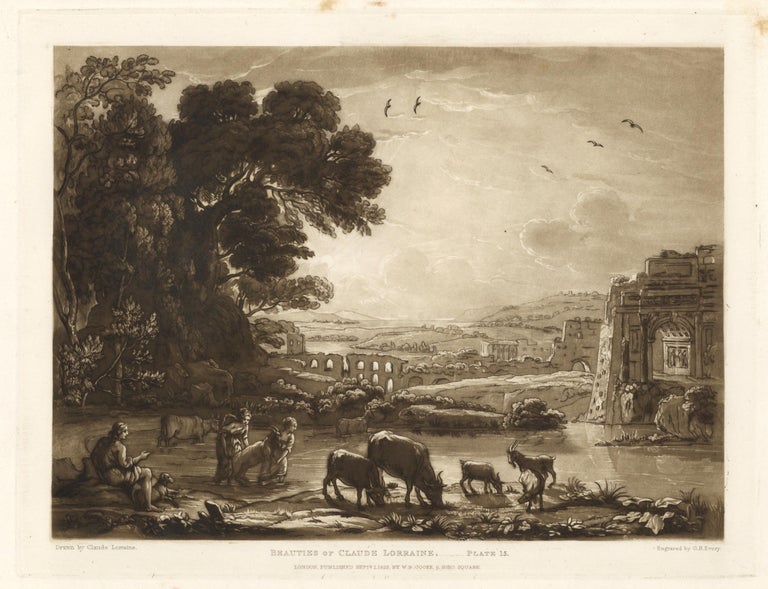 (after) Claude Lorrain (Claude Gellée) - Beauties of Claude Lorrain ...