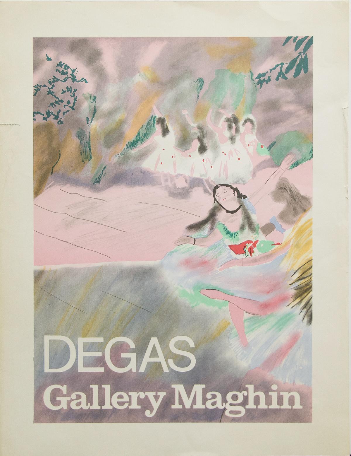 (after) Edgar Degas - Whorehouse Scene : A Gorgeous Woman - Original ...