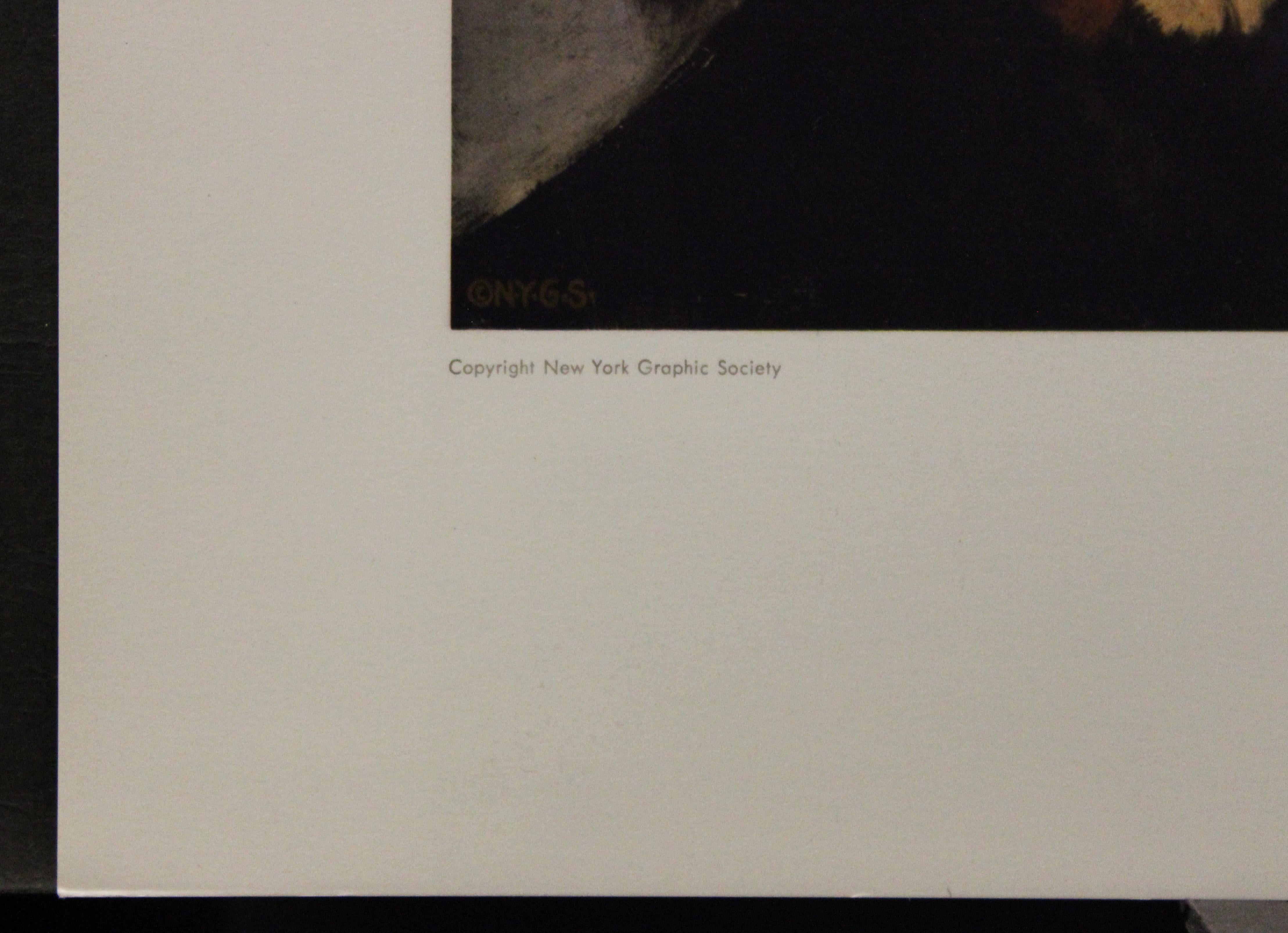 Portrait of Mlle. Hortense Valpincon-Poster. New York Graphic Society ...