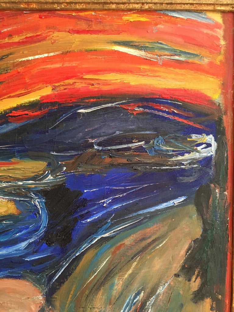 (After) Edvard Munch - The Scream - vintage oil painting at 1stDibs ...