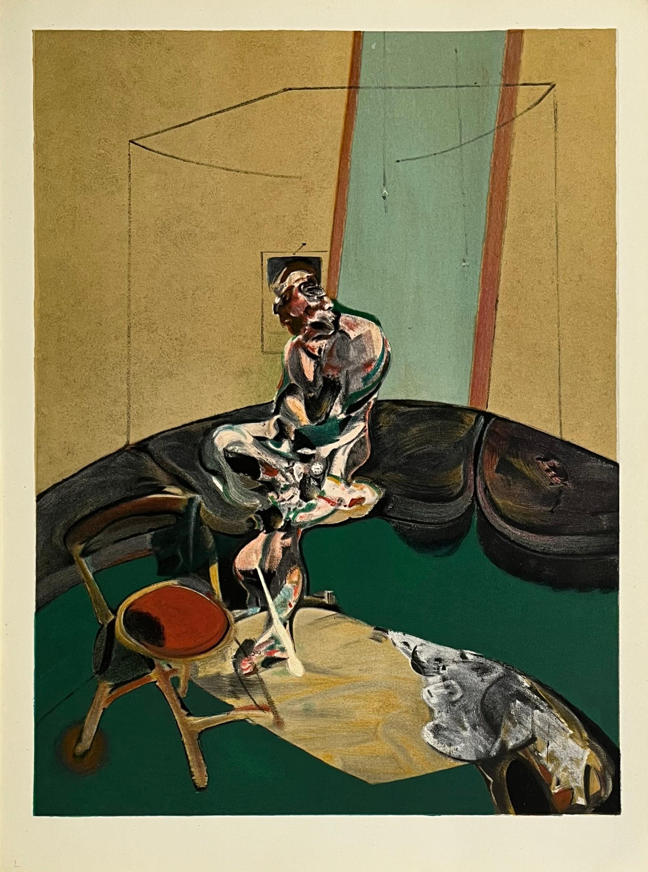 (after) Francis Bacon - Francis Bacon lithograph 1966 (Bacon George ...