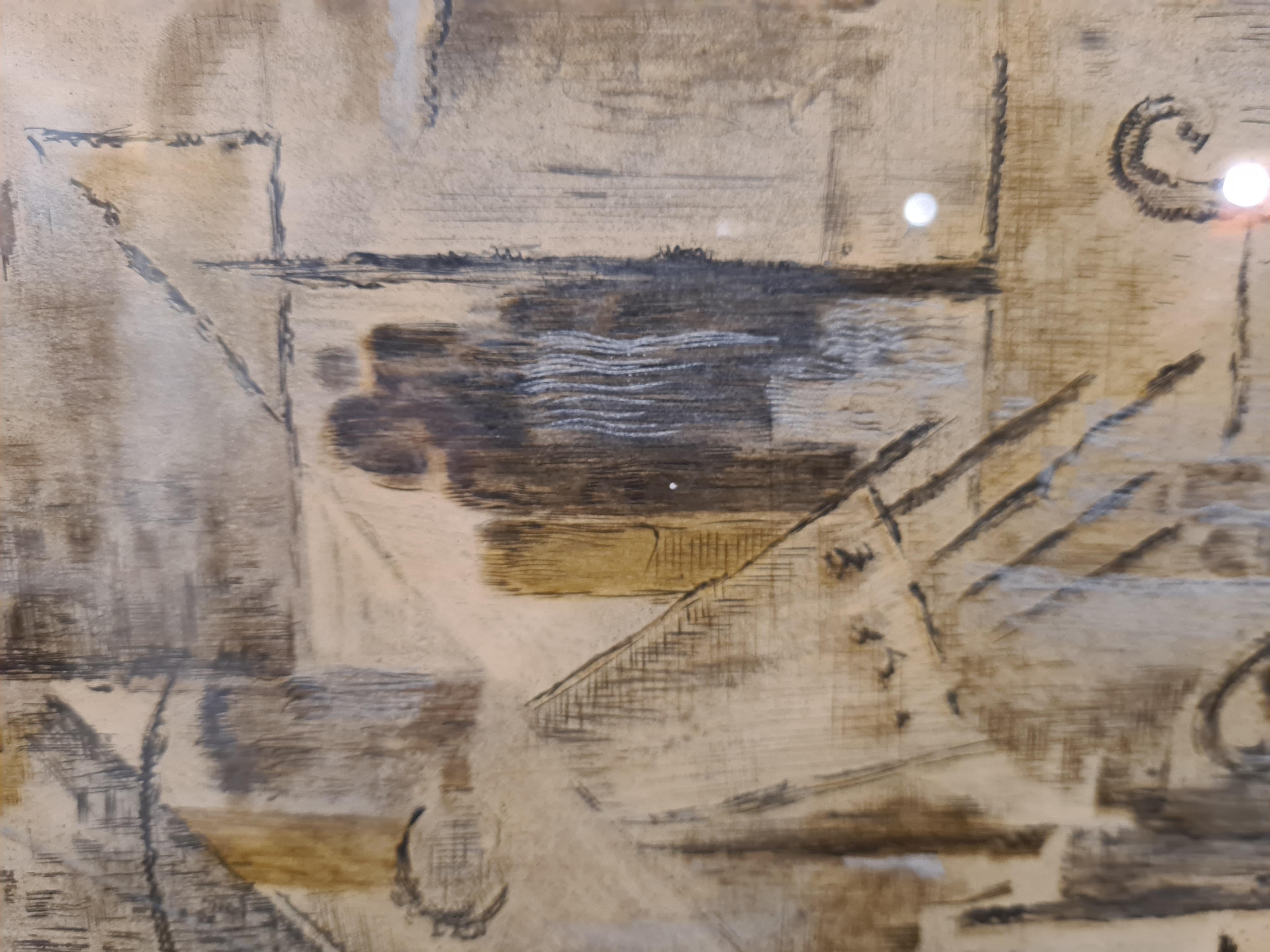 (after) Georges Braque - Hommage to J.-S. Bach (V. p. 293; Maeght 1019 ...