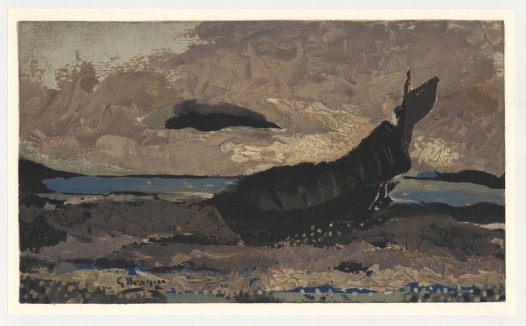 (after) Georges Braque - "La barque echouee" lithograph For Sale at 1stDibs
