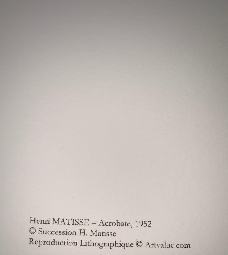(after) Henri Matisse - Acrobate - 2007 - Plate signed - Henri Matisse ...