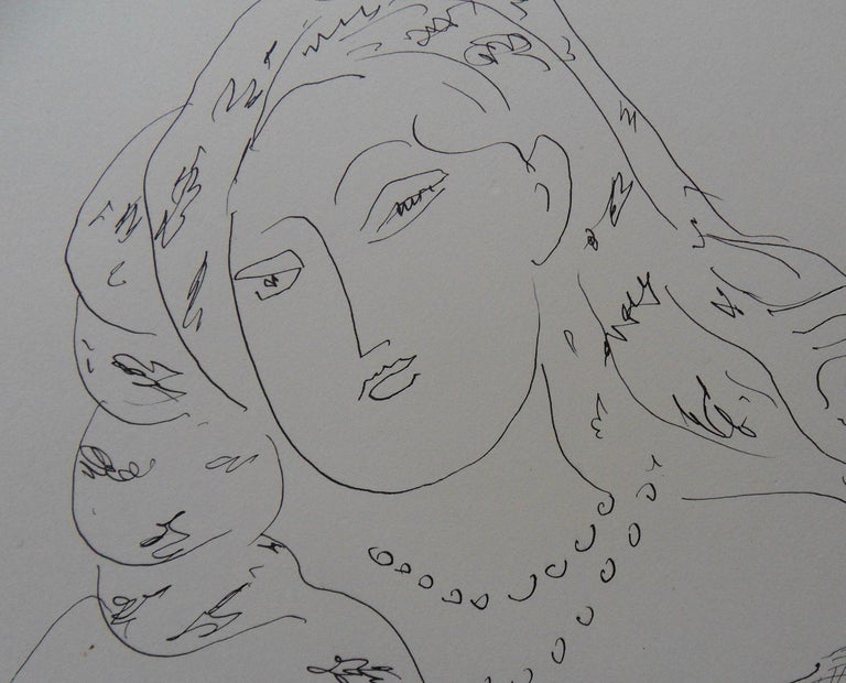 (after) Henri Matisse - Elegant Woman - Lithograph, 1943 For Sale at ...