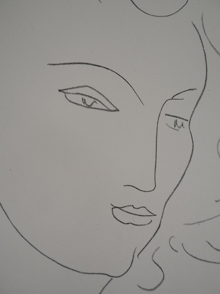 (after) Henri Matisse - Model with Long Hair - Lithograph, 1943 For ...