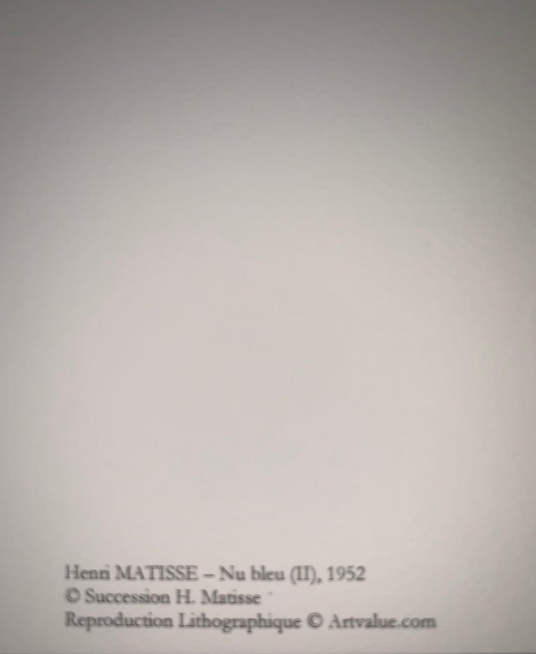 (after) Henri Matisse - Nu Bleu II- plate signed - Henri Matisse Color ...