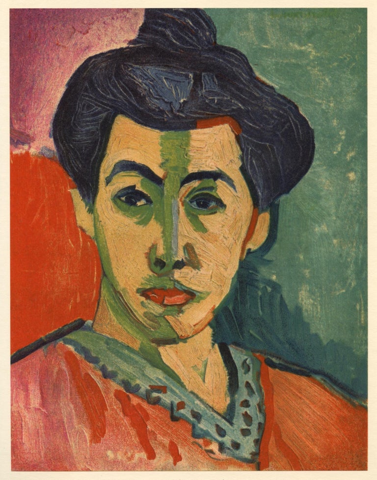(after) Henri Matisse - "Portrait with the Green Streak" lithograph For ...