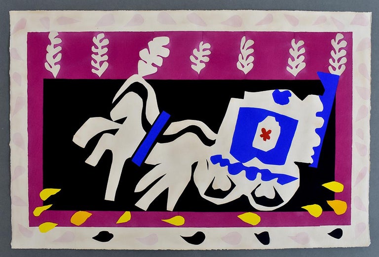 (after) Henri Matisse - The Funeral of Pierrot, from: Jazz - 1947 ...