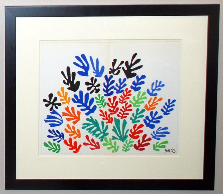 (after) Henri Matisse - The Sheaf, from The Last Works of Henri Matisse ...