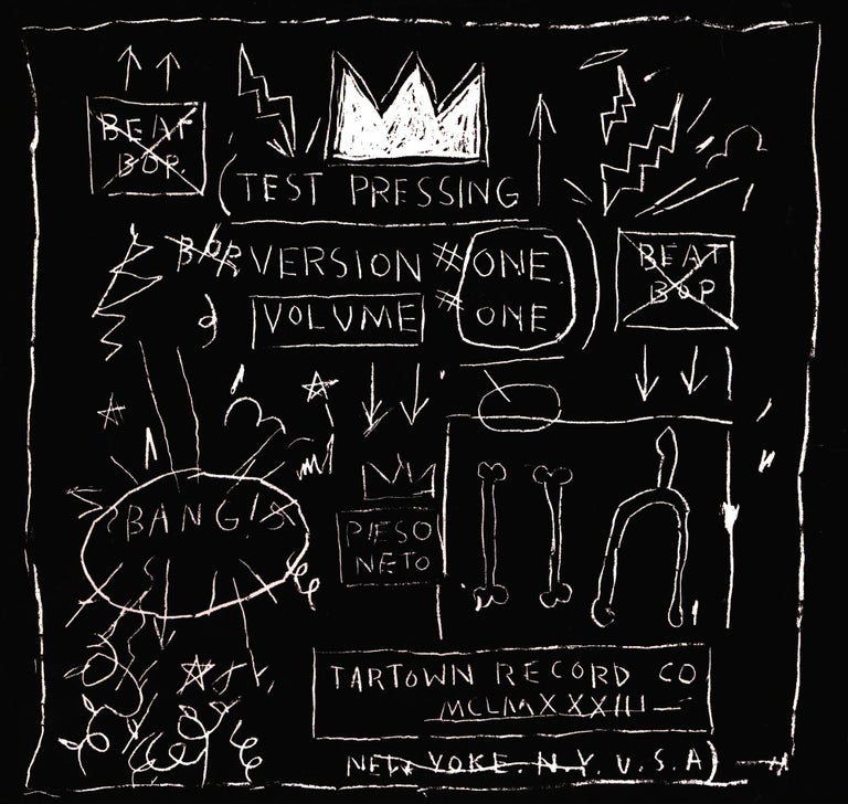 after Jean-Michel Basquiat - Basquiat Beat Bop Vinyl Record For Sale at ...