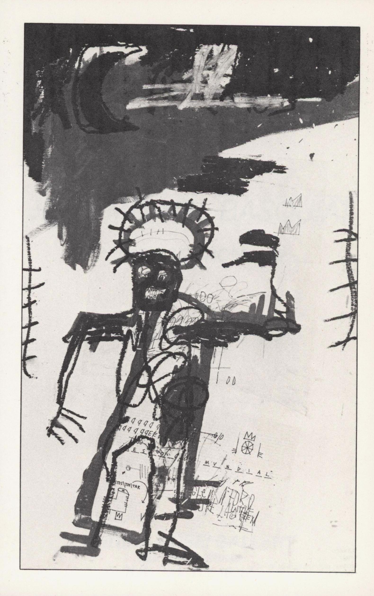 after Jean-Michel Basquiat - Jean-Michel Basquiat Galería Annina Nosei ...