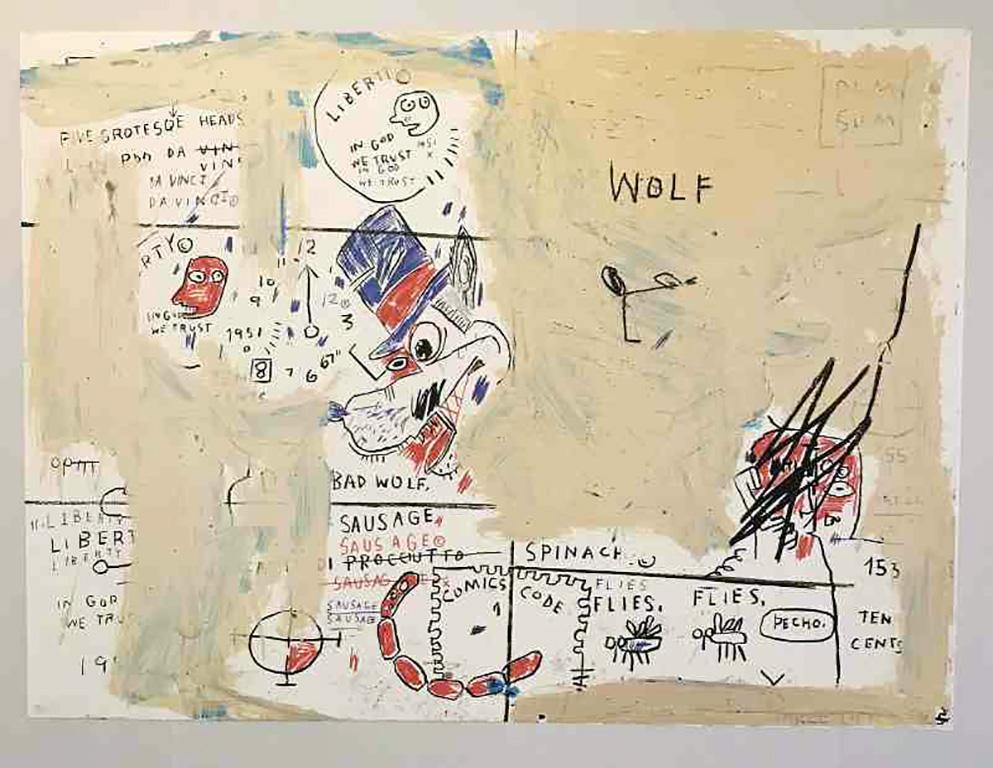 after Jean-Michel Basquiat - Basquiat Downtown 81 film poster at 1stDibs