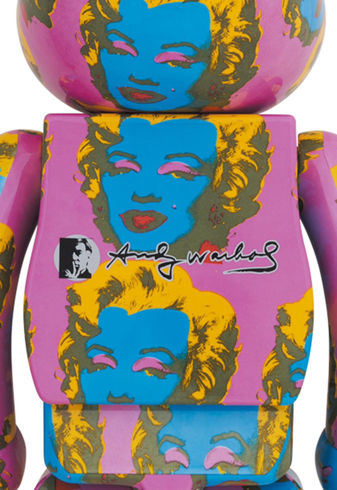 after Jean-Michel Basquiat - Keith Haring, Andy Warhol, Jean-Michel Basquiat Bearbrick 400% ...