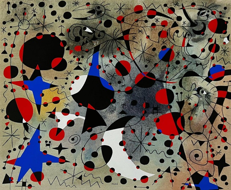 Joan Miro (after) Plate XI from 1959 Constellations For Sale at 1stDibs
