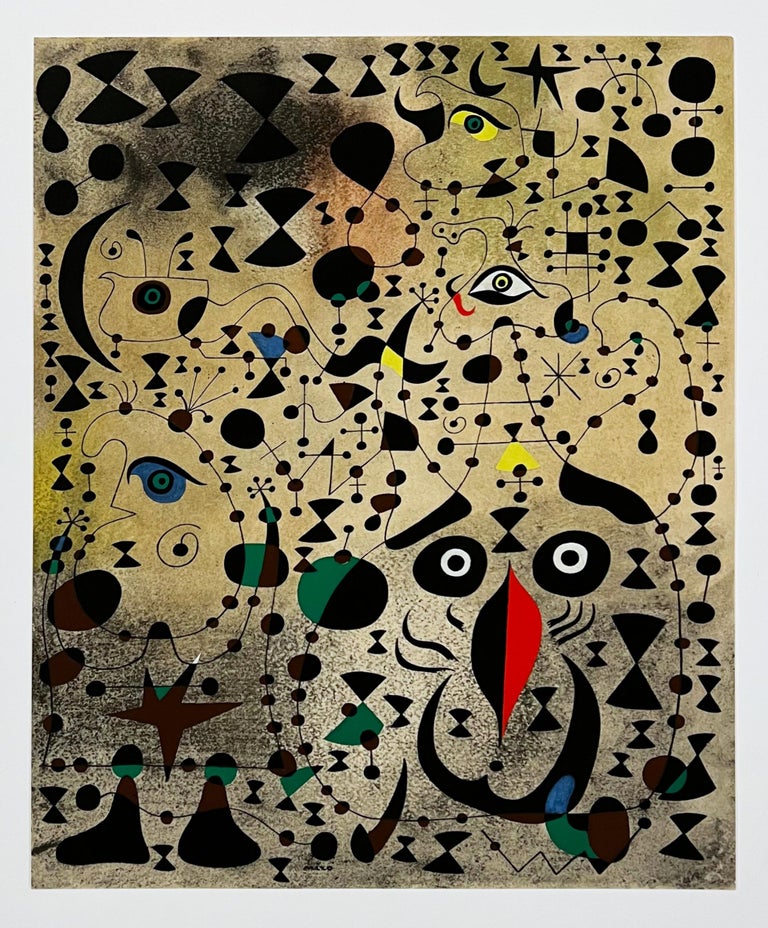 Joan Miro (after) Plate XX from 1959 Constellations For Sale at 1stDibs