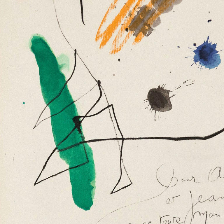 (after) Joan Miró - Joan Miró "Quelques Fleurs #13" 1964 at 1stDibs