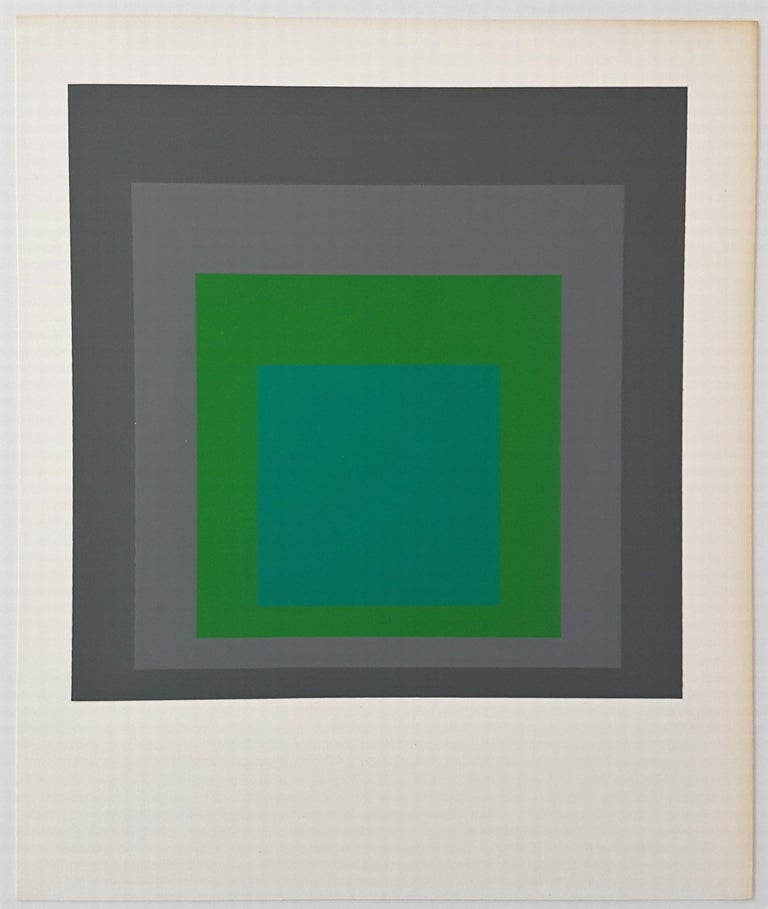 (after) Josef Albers - Homage to the Square: Renewed Hope (from "Albers ...