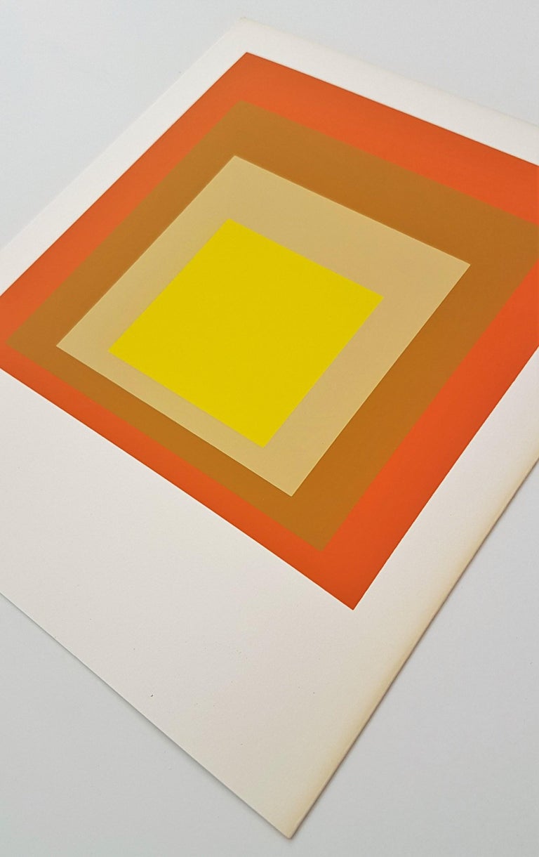 (after) Josef Albers - Homage to the Square: Yes Sir! (from "Albers ...