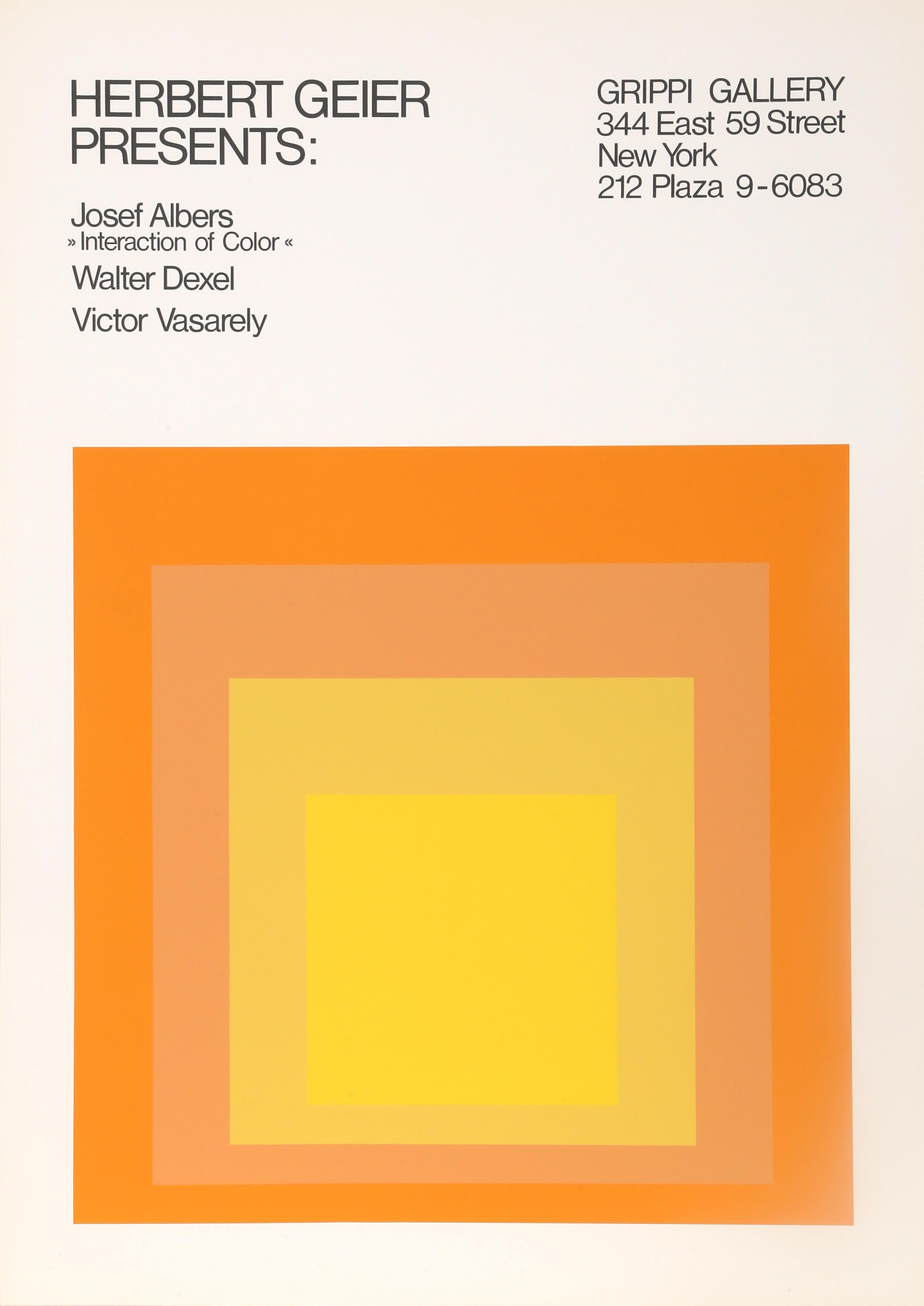 (after) Josef Albers - Interaction of Color (Homage to the Square ...