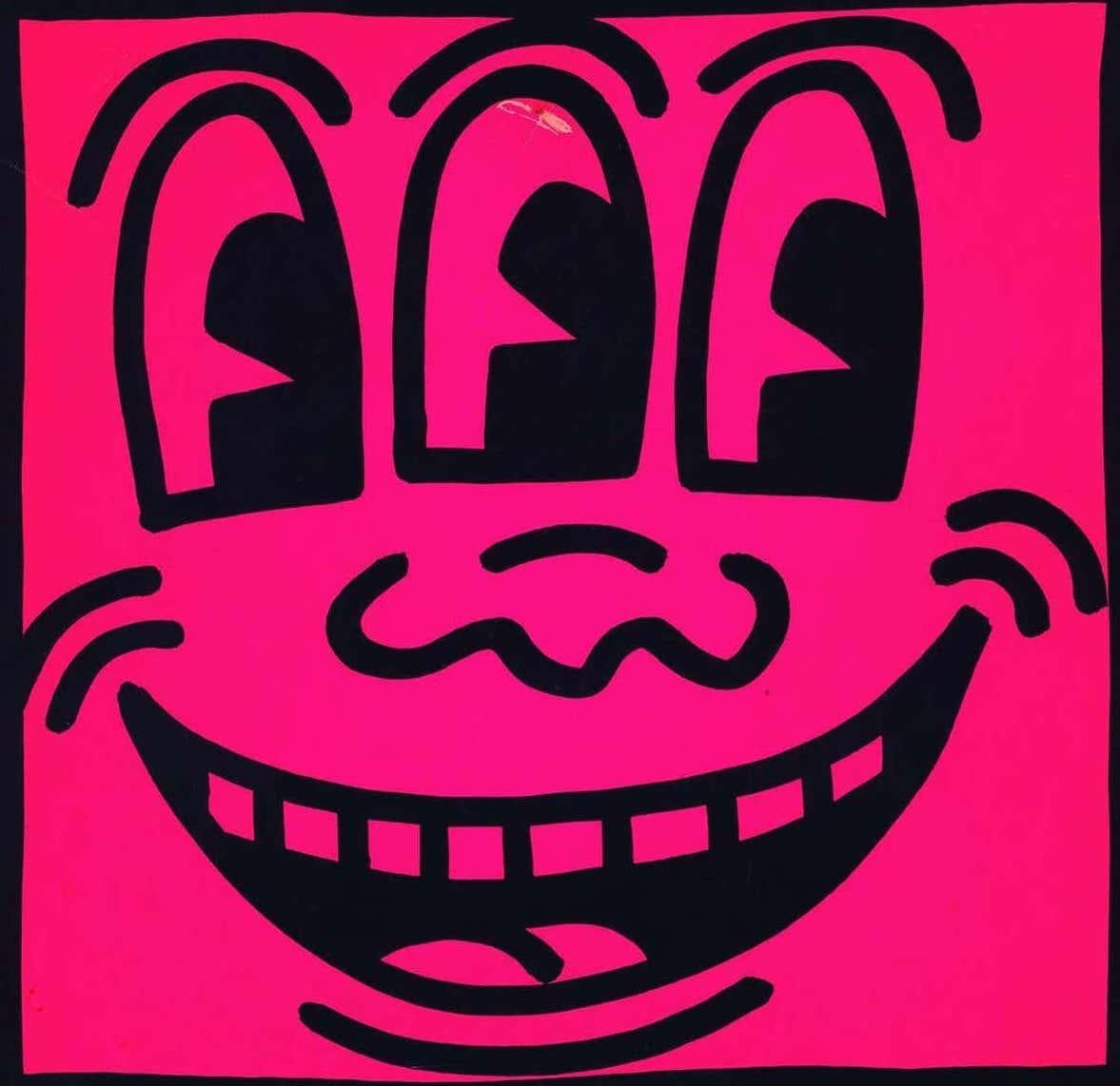 (after) Keith Haring - Keith Haring cover art 1982 (Keith Haring Three ...