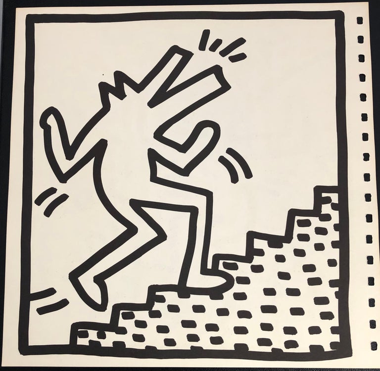 (after) Keith Haring - Keith Haring (untitled) Flying Angel lithograph ...