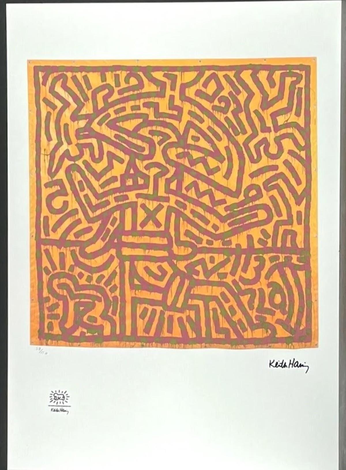 Untitled, The Keith Haring Foundation Lithograph, Numbered /150 For ...