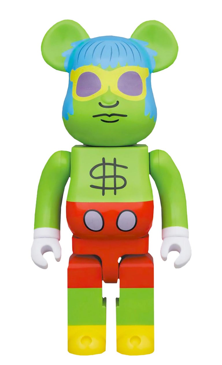 (after) Keith Haring - Keith Haring Bearbrick 400% set of 2 works ...